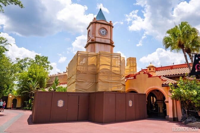 New Scrims Arrive at Pirates of the Caribbean Clock Tower 4 Months ...