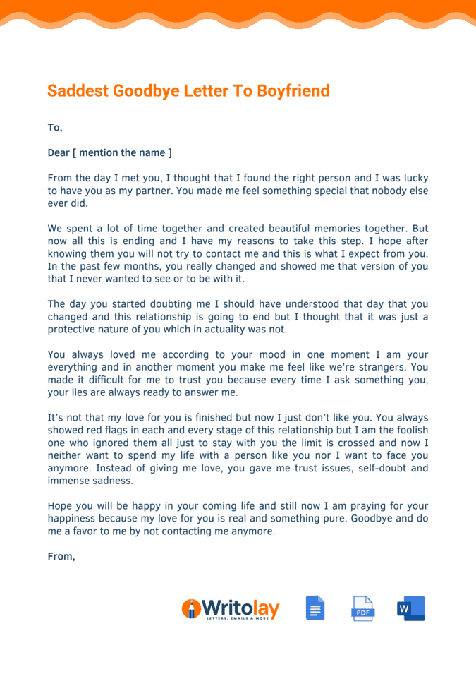 How To Make Someone Cry In A Goodbye Letter To A Friend - Infoupdate.org