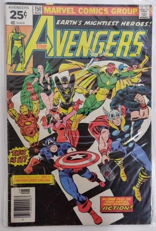 Marvel Avengers 30 & 40 Cent Comics - AuctionsOntario.ca