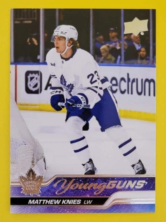 Matthew Knies 2023-24 UD Young Guns Rookie Card - AuctionsOntario.ca