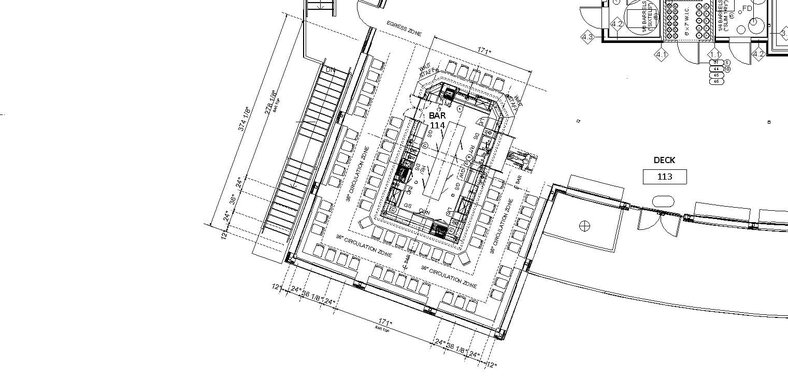 Bar Design Dimensions