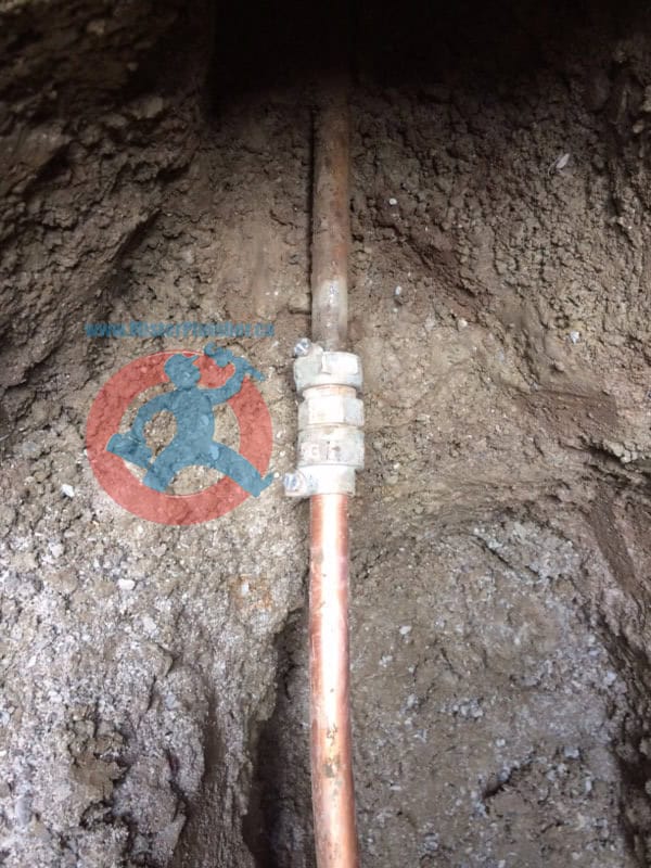 Underground Water Line