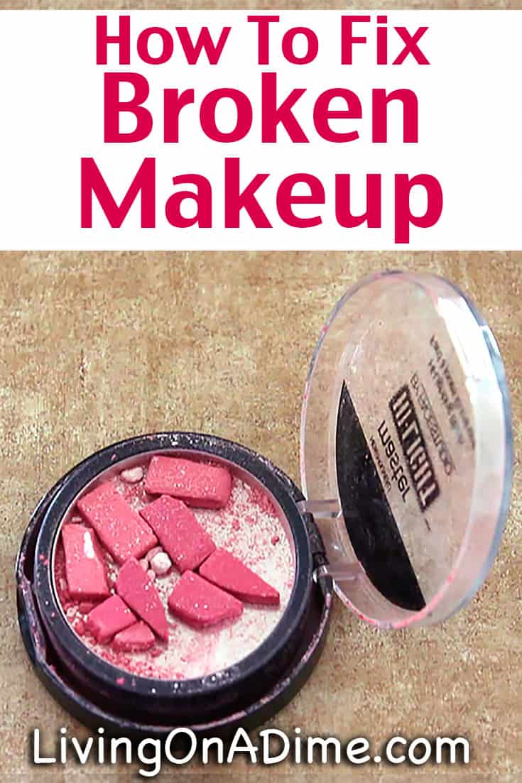 How To Fix Broken Powder Makeup