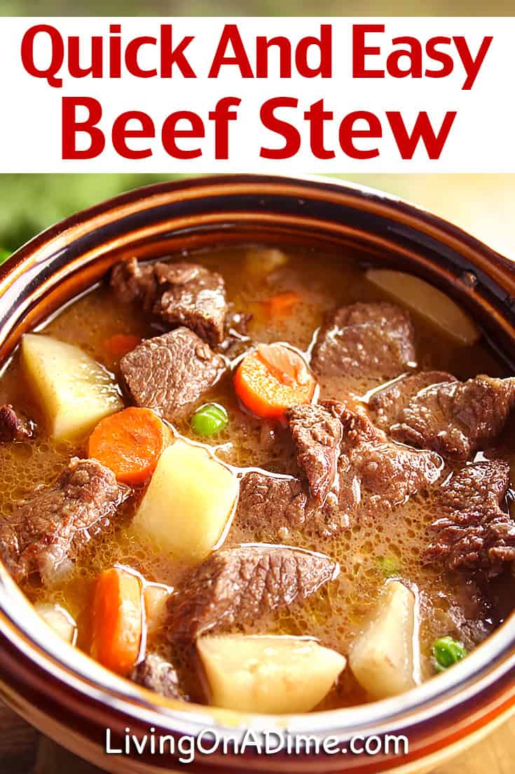 Quick And Easy Beef Stew