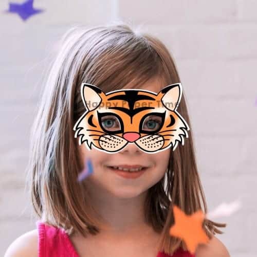 tiger mask printable