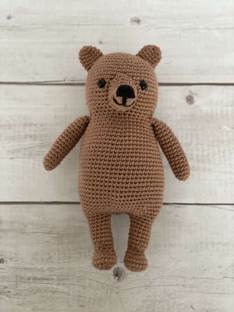 Teddy Bear Crochet Pattern Mini Bear Amigurumi Free Crochet Pattern