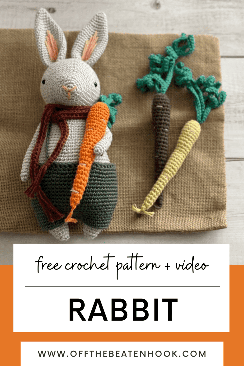 crochet bunny rabbit tutorial