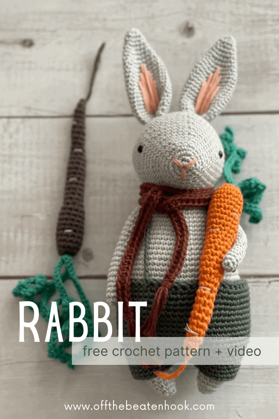 crochet bunny rabbit tutorial