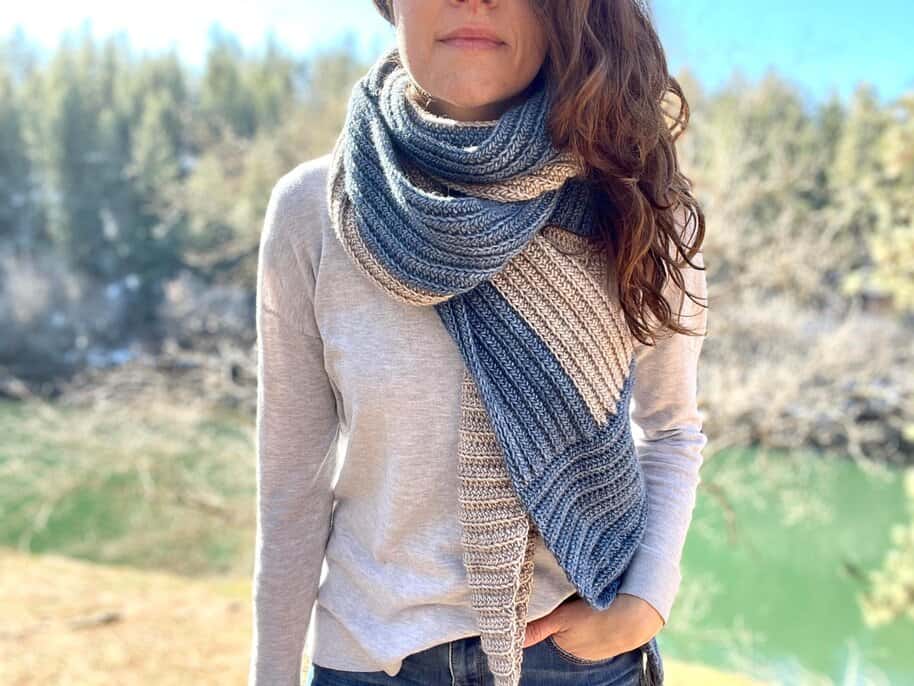 crochet tutorial for beginners scarf