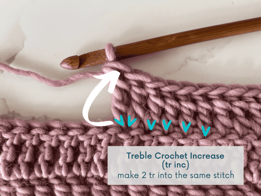 single crochet increase