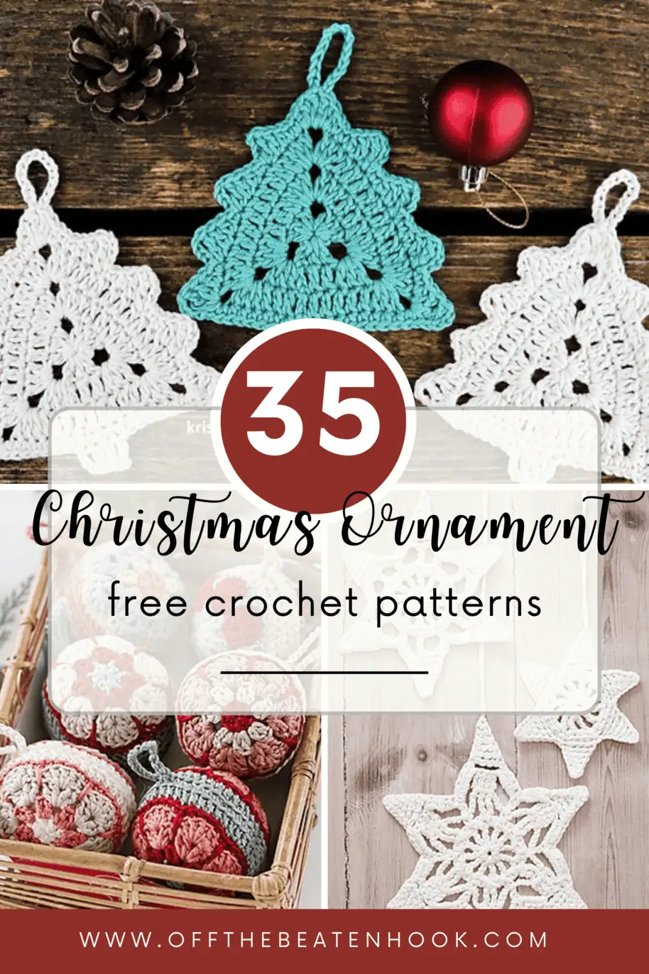 Free Crochet Ornament Patterns 37 Patterns For Christmas Crochet