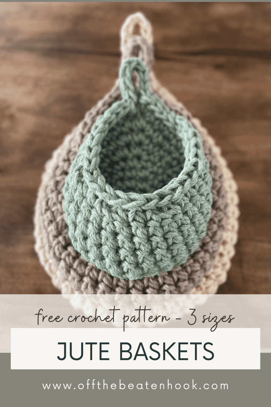 crochet basket pattern dk