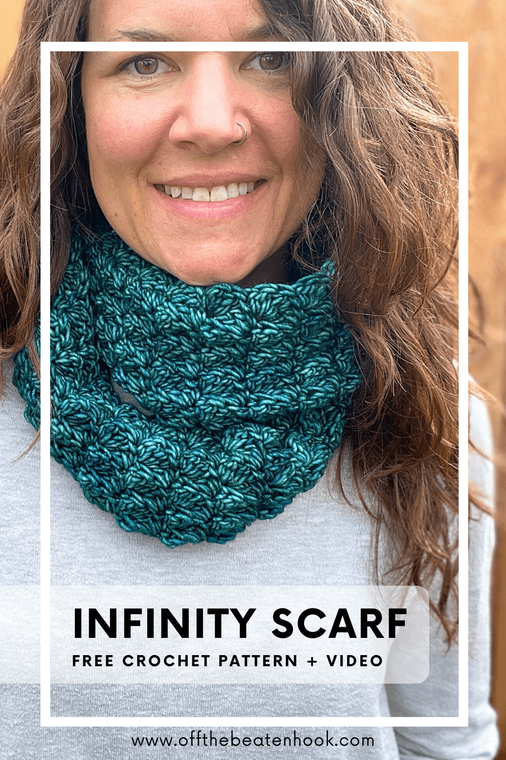 Single Crochet Infinity Scarf
