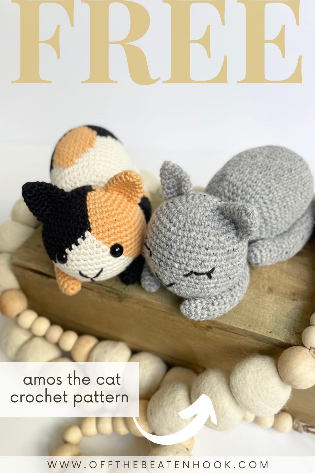 cat pattern amigurumi