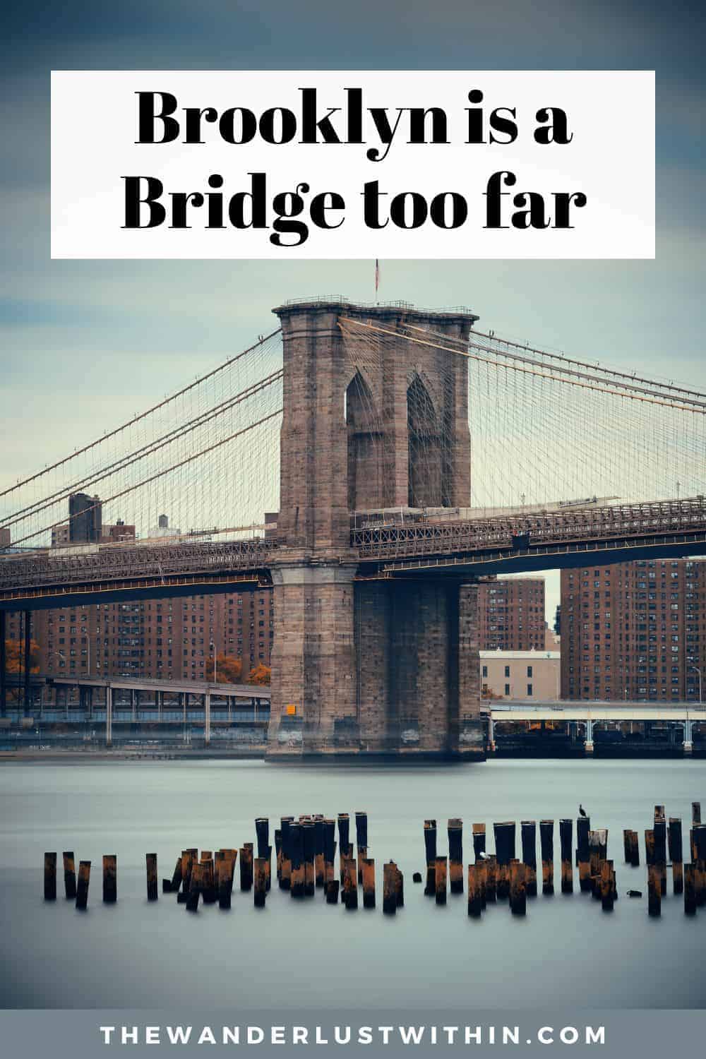 brooklyn bridge caption ideas