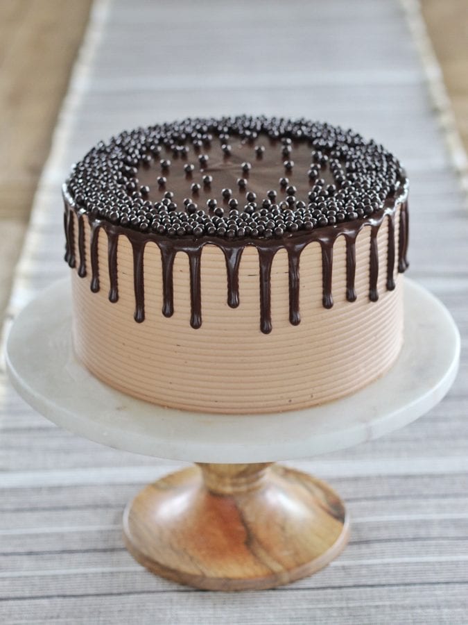 chocolate splash cake