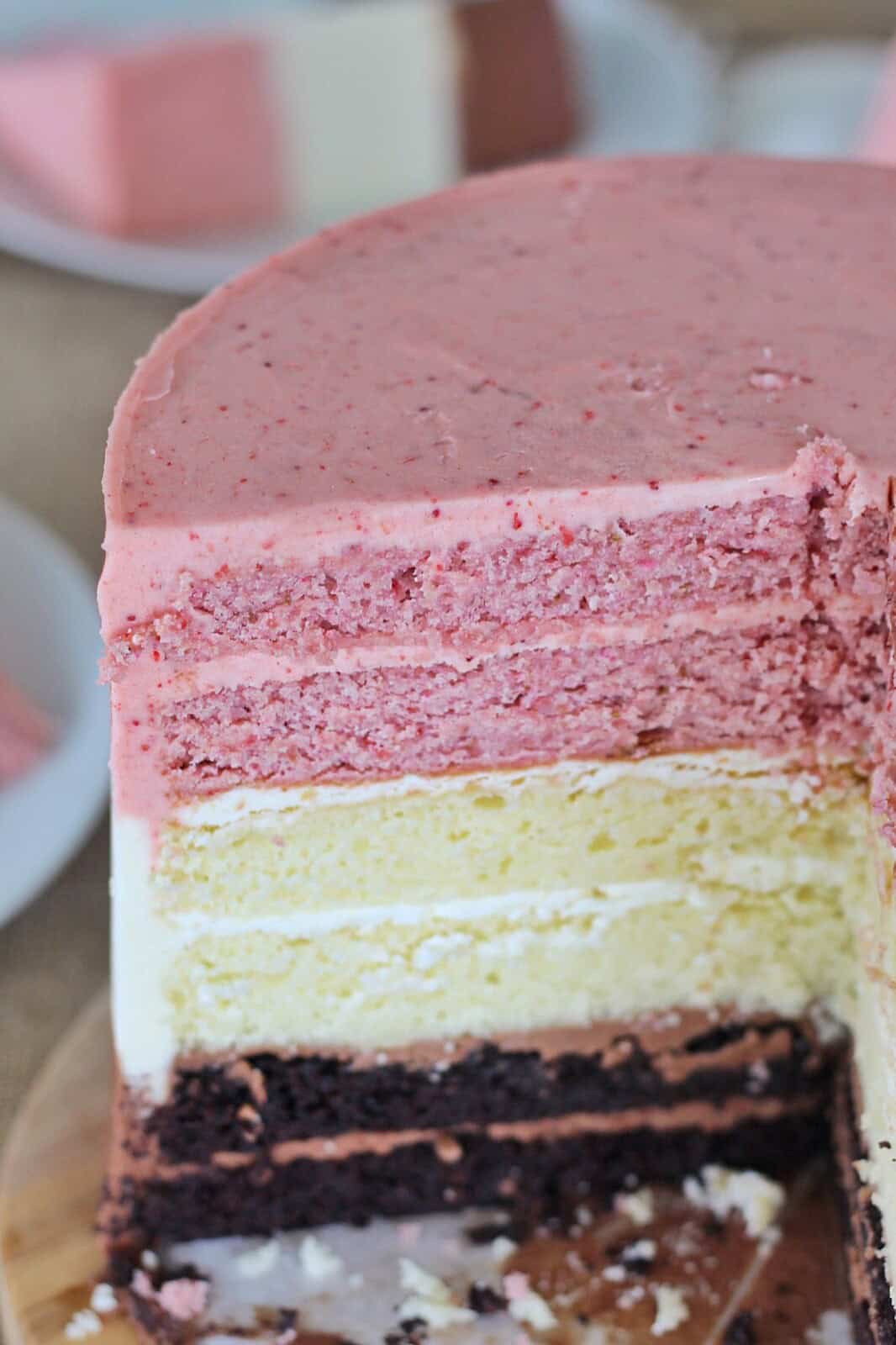 neapolitan cake origin
