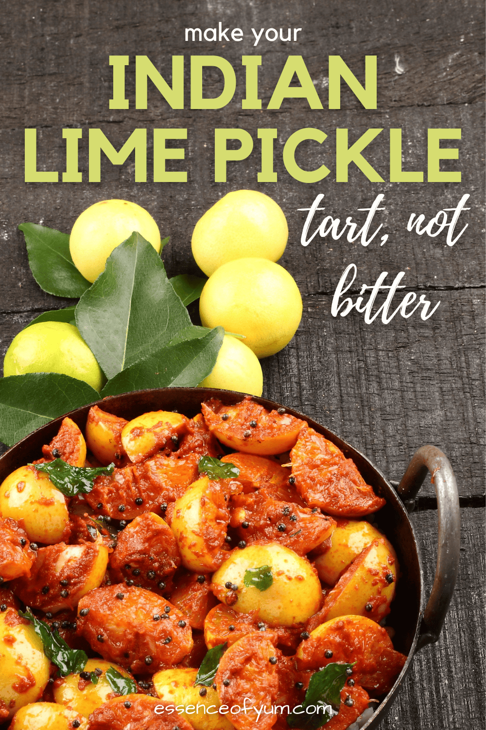 lime pickle bitter