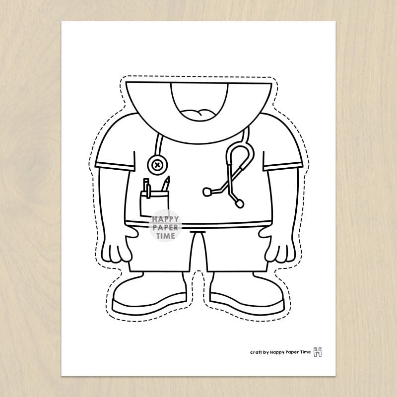 doctor bag coloring page