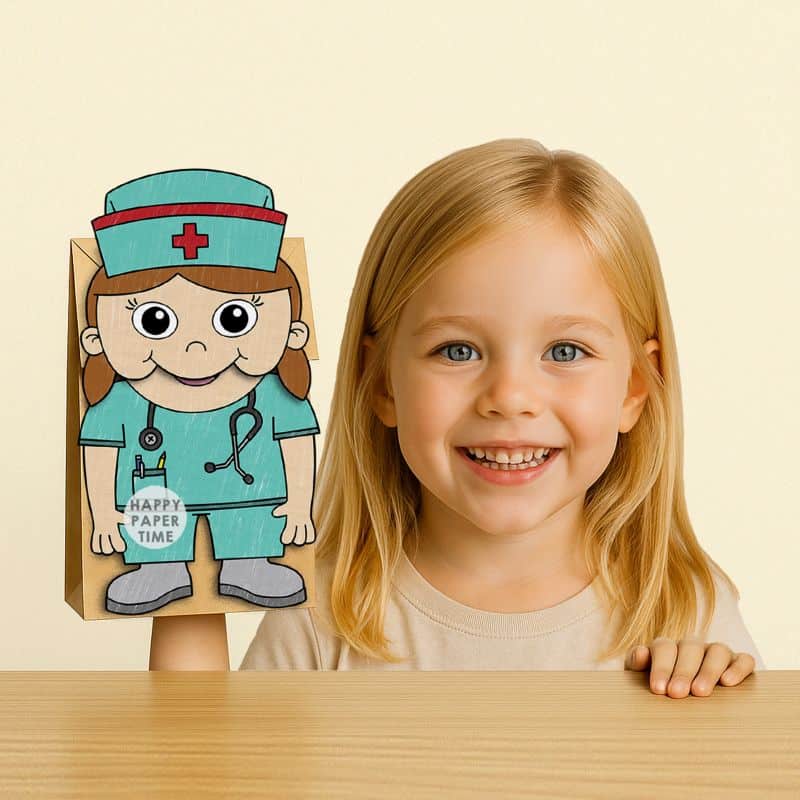 nurse puppet craft