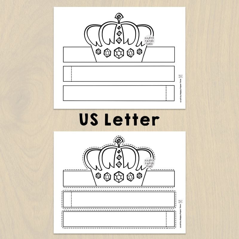 printable crown