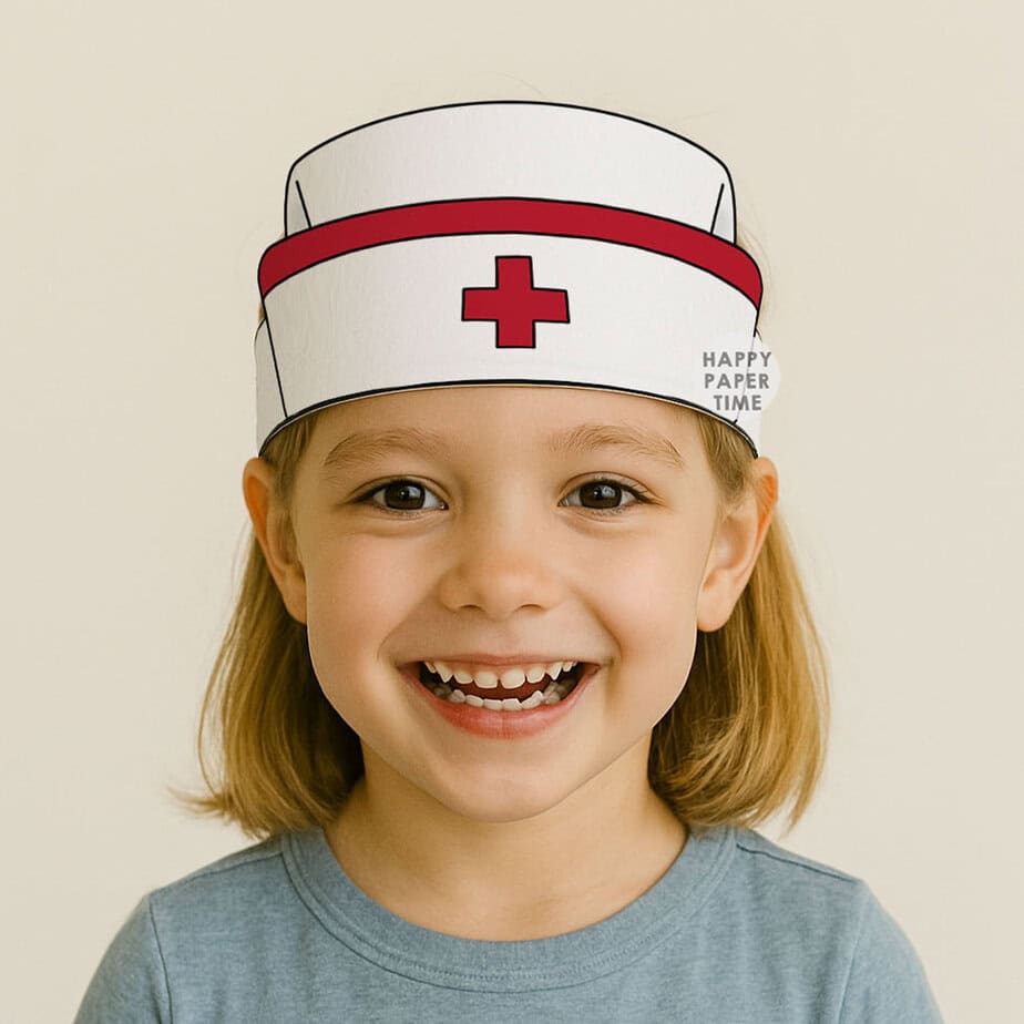 nurses hat template
