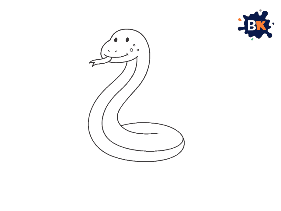 how to draw a python easy