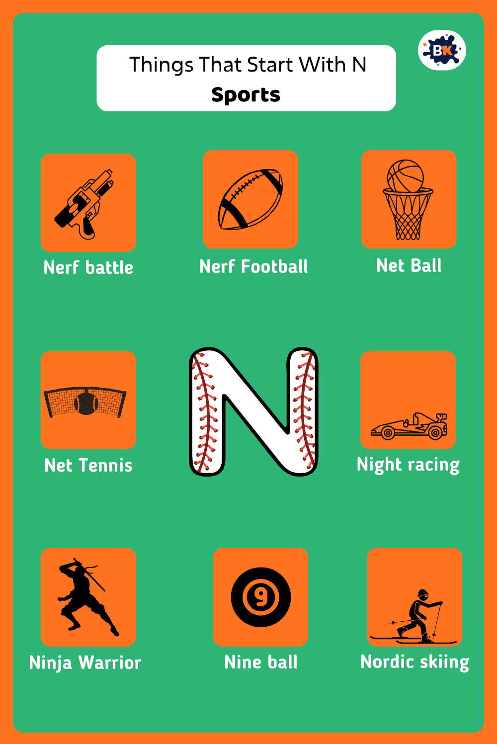 cool objects that start with n