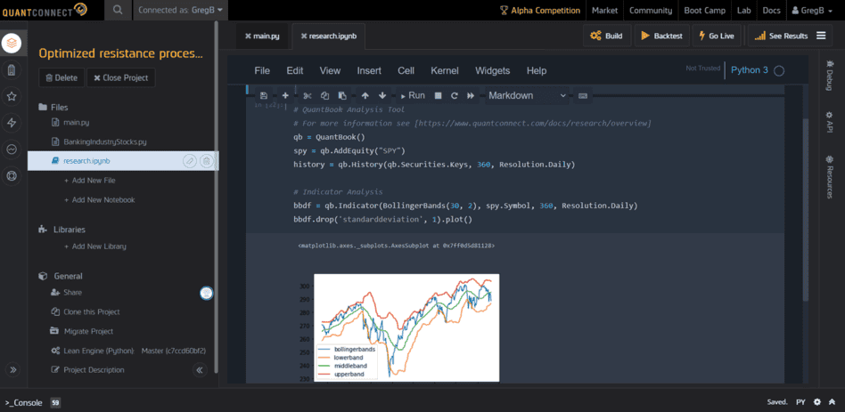 Quantconnect Python