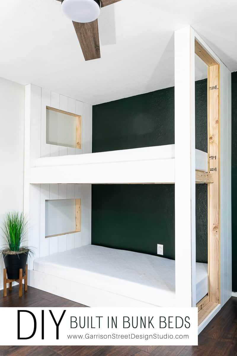 small bunk bed plans