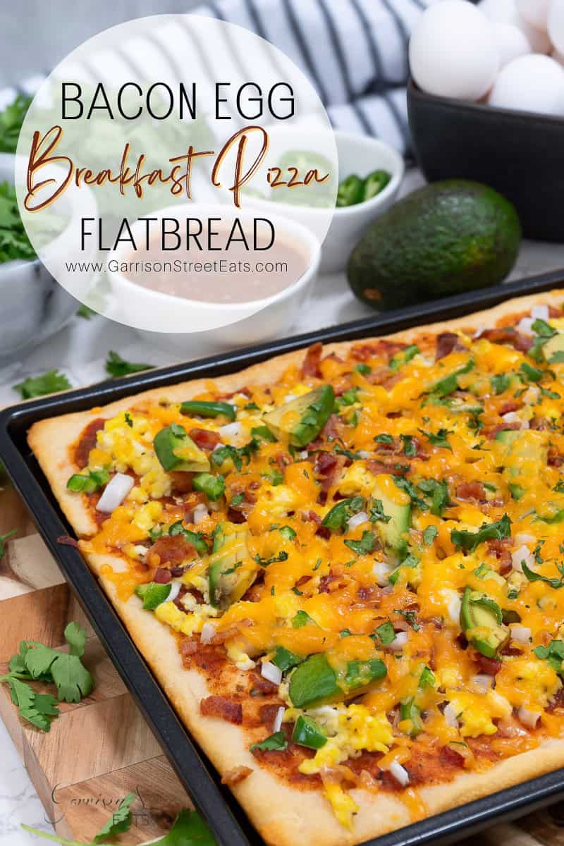 cheese bacon flatbread