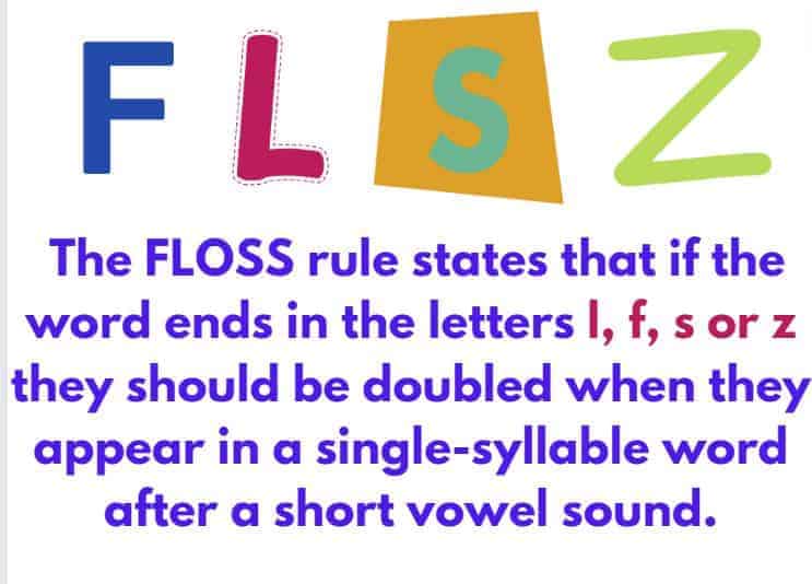 double spelling rule