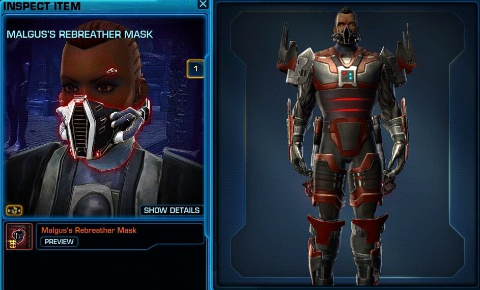 Swtor Masks