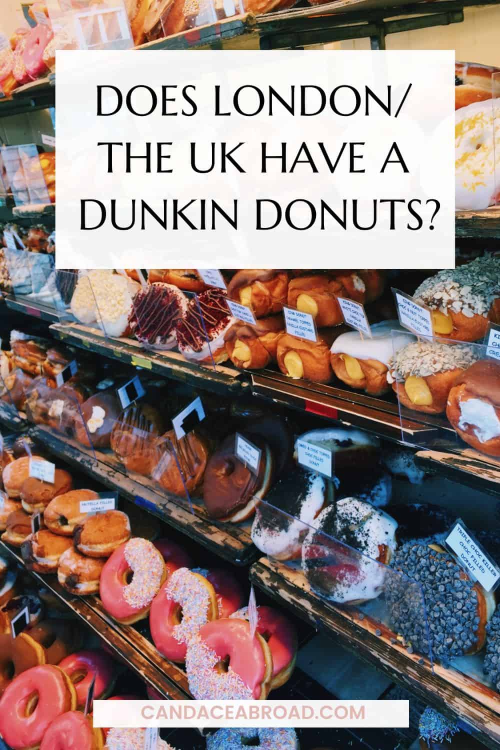 dunkin' donuts uk