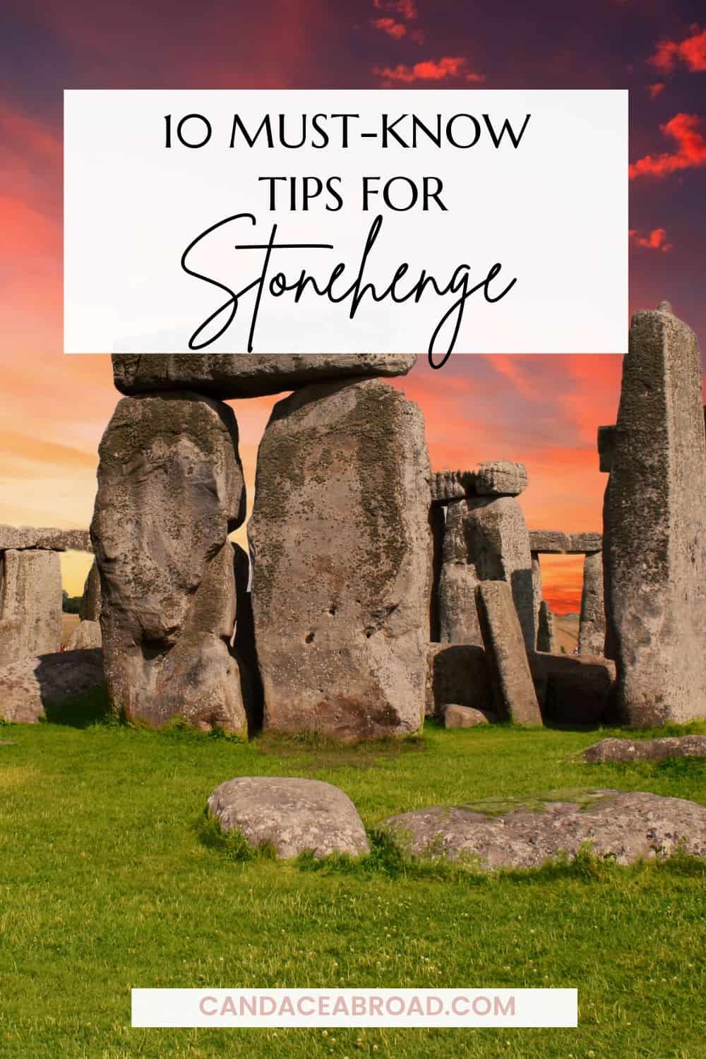 visiting stonehenge