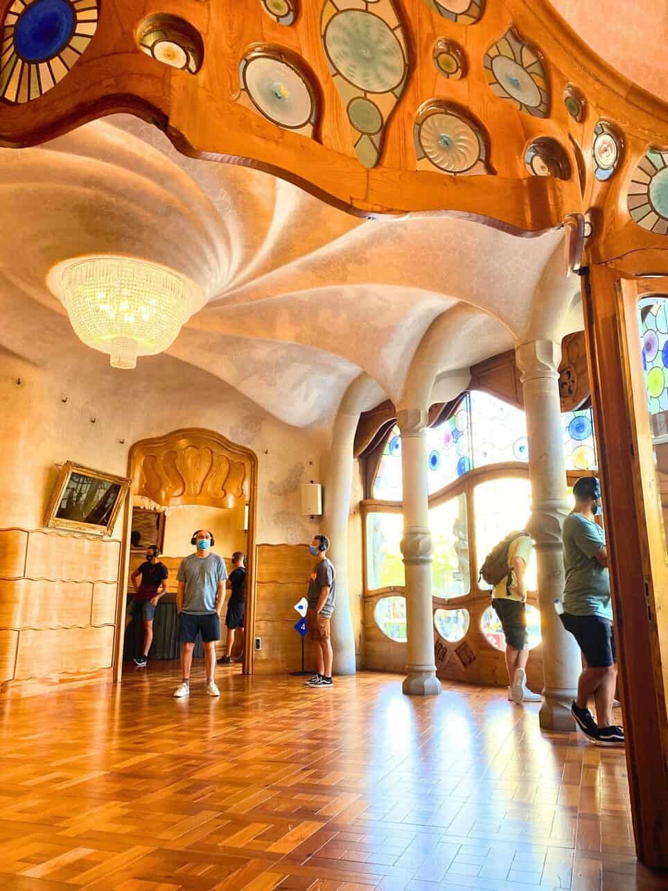 inside casa batllo