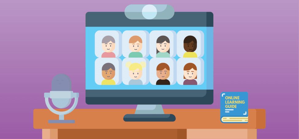 remote learning clipart