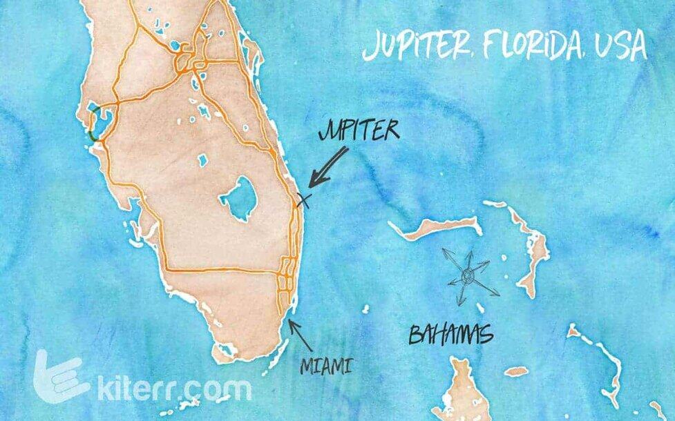 Jupiter Fla Map