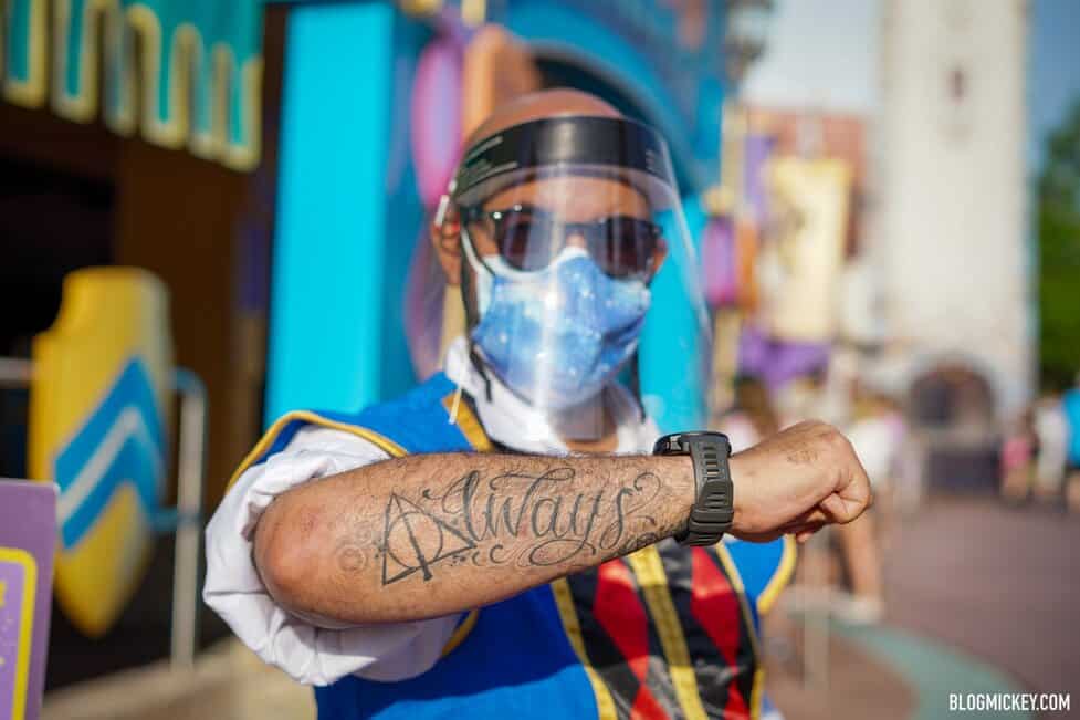 does disney allow tattoos