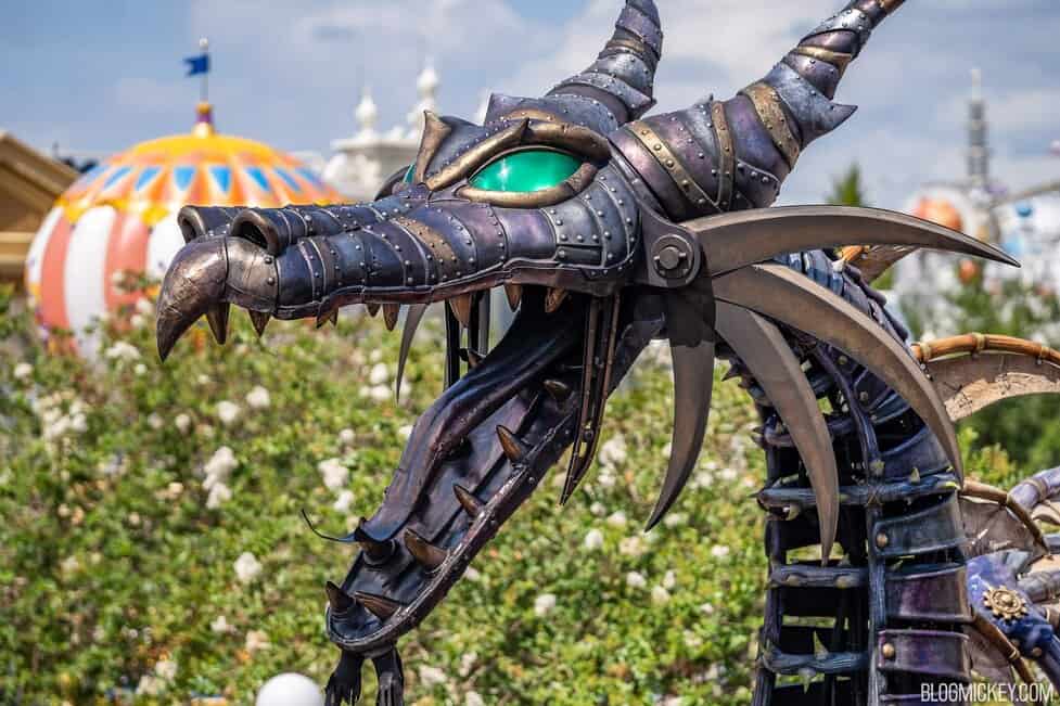 maleficent dragon fire