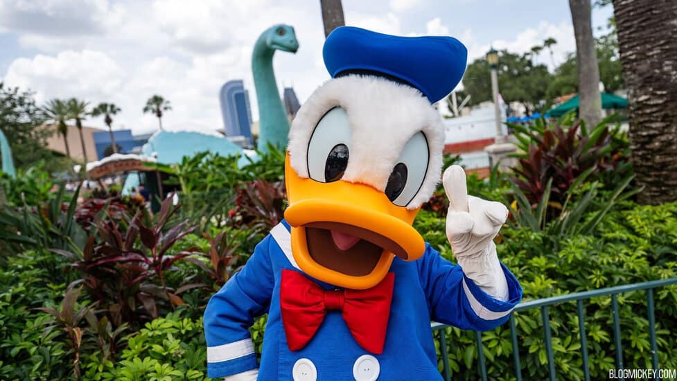 Donald Duck Disney World