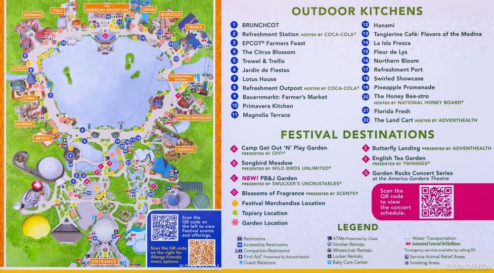 Epcot Florida Map If You Want To ENJOY Your Day At Epcot, Make Sure