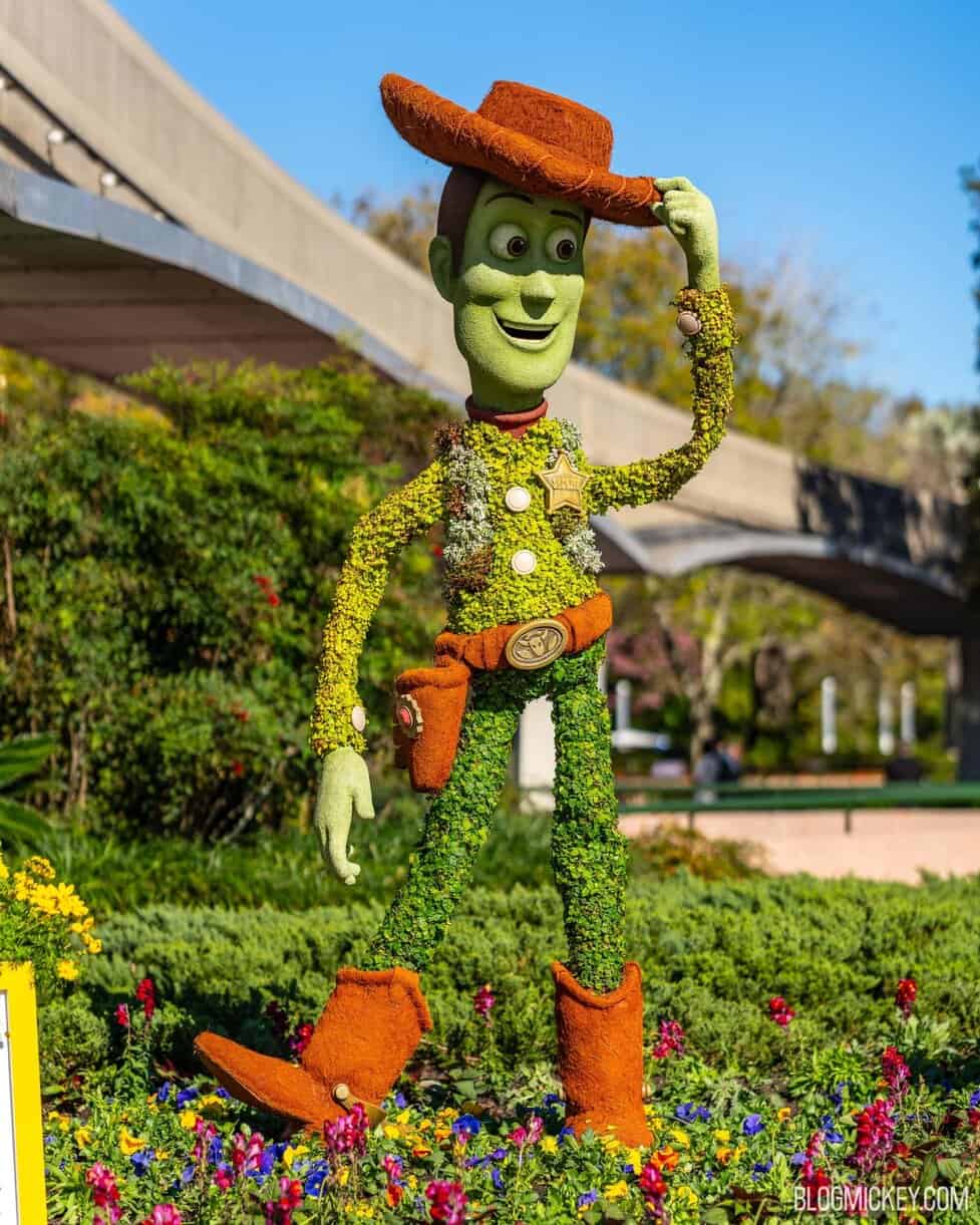 Bíseach Topiary Bosca Adhmaid