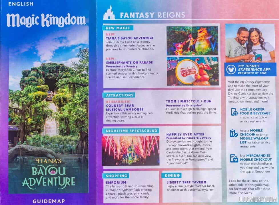 Magic Kingdom Map 2024 Pdf