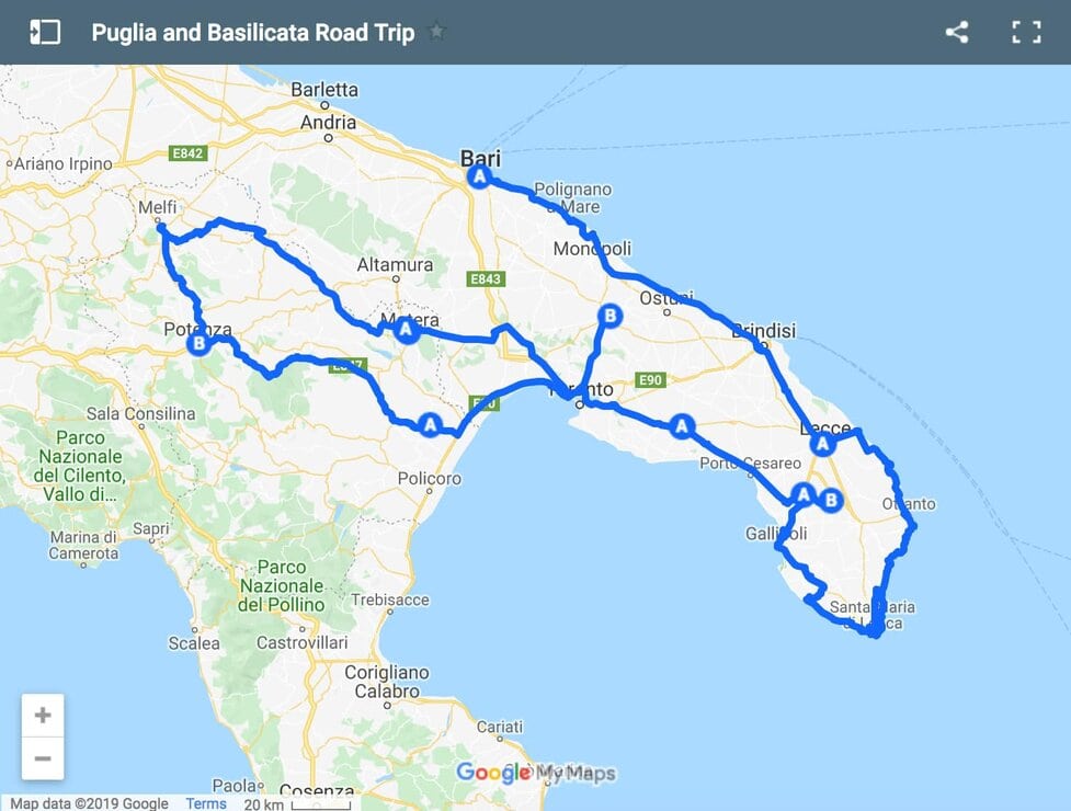 Puglia road trip itinerary 60 photos - Morilly.com