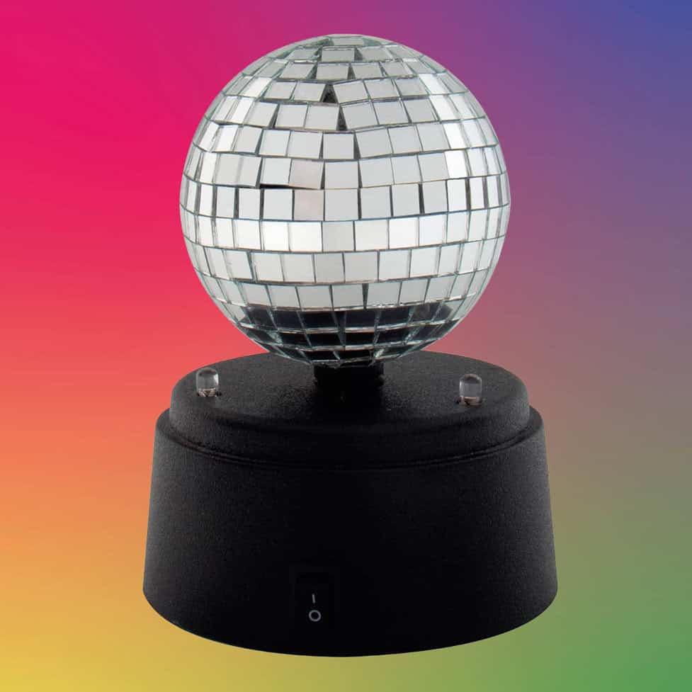 led mirror ball