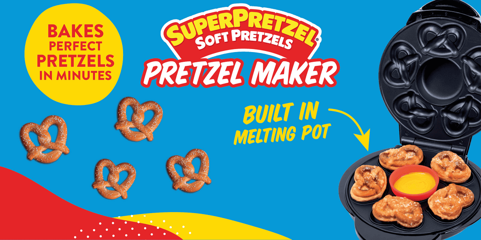 superpretzel soft pretzel maker
