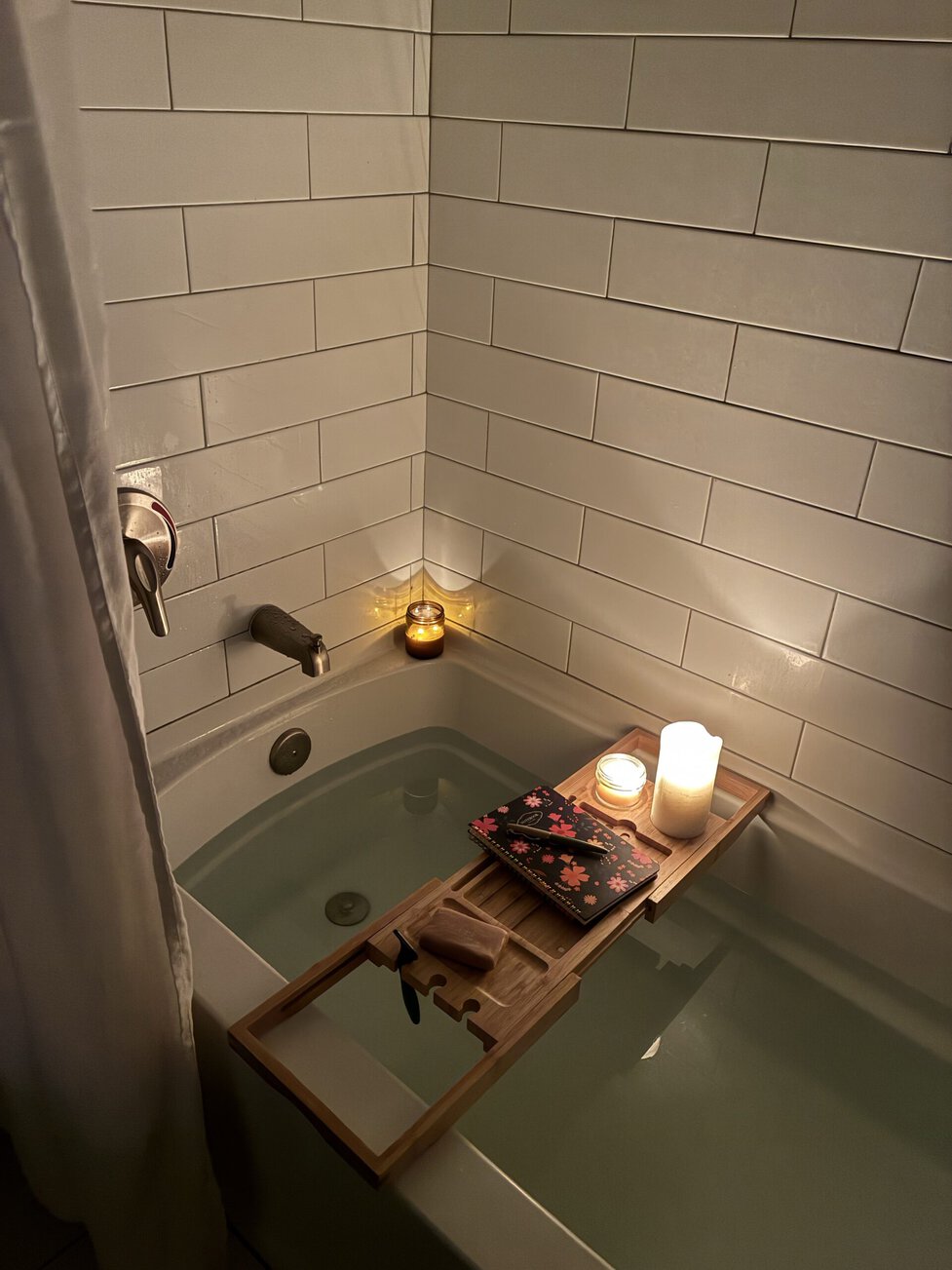 romanticizing bath
