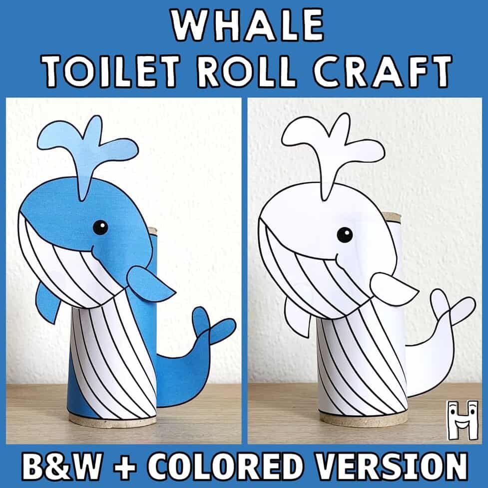 whale puppet craft