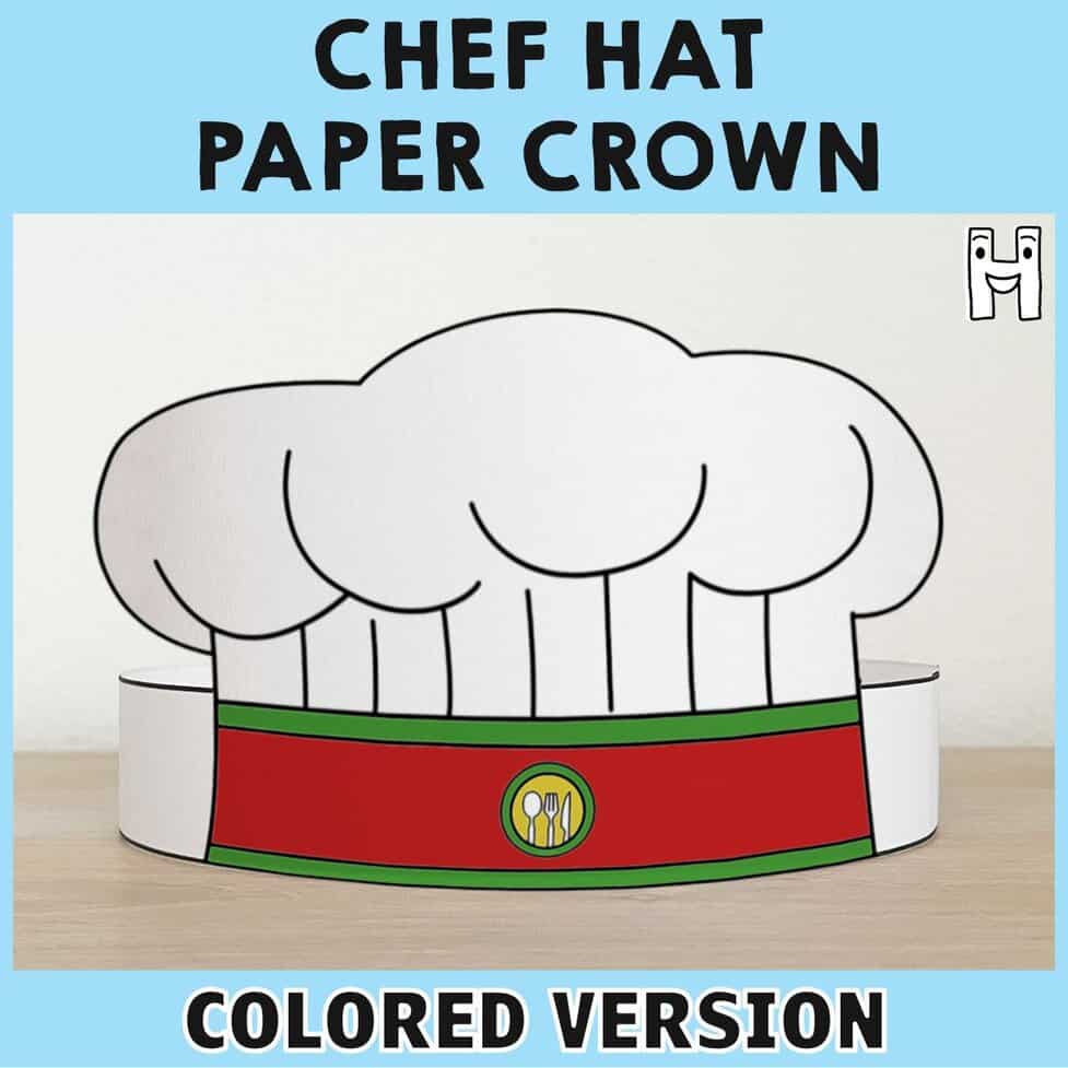 chef hat template free